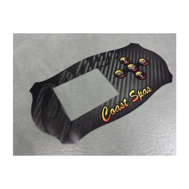 Coast Steering Wheel Overlay Sticker