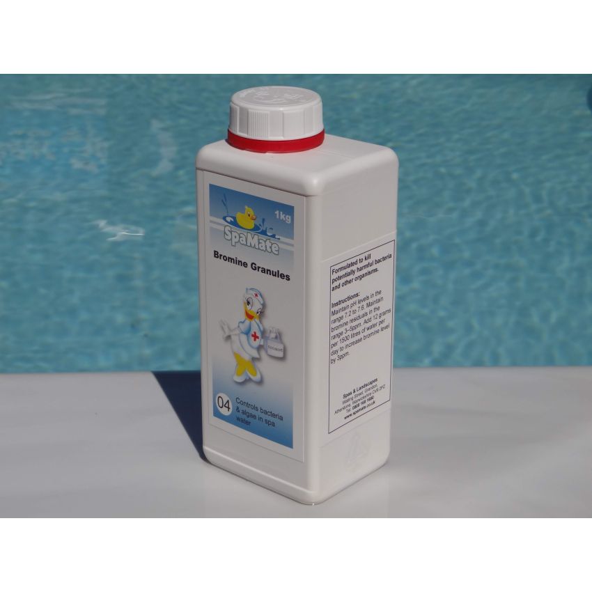 Spa Mate Bromine Granules 1kg Hot Tub Spa Chemical